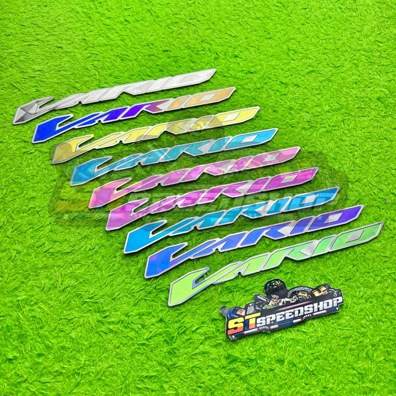 Jual Emblem Logo Body Titanium Vario Scoopy Aerox Mio Nmax Nouvo Pcx ...
