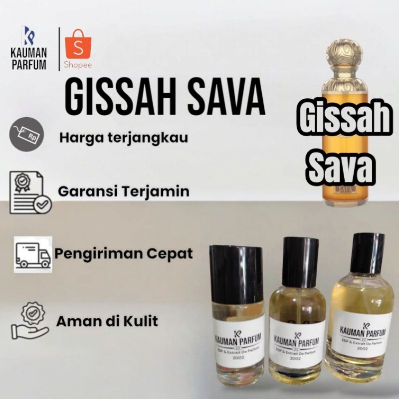 Jual Kauman Parfum Inspired SAVA Gissah Aroma Oriental Spicy Parfum ...