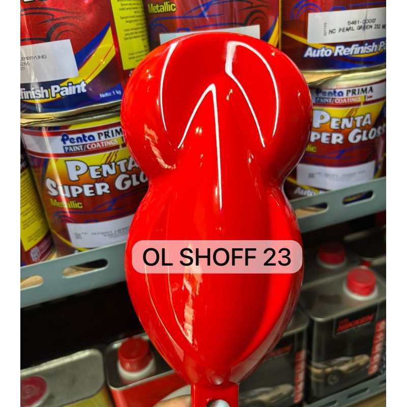 Jual Cat Merah Ferrari PU Solid/Merah Terang Solid | Shopee Indonesia