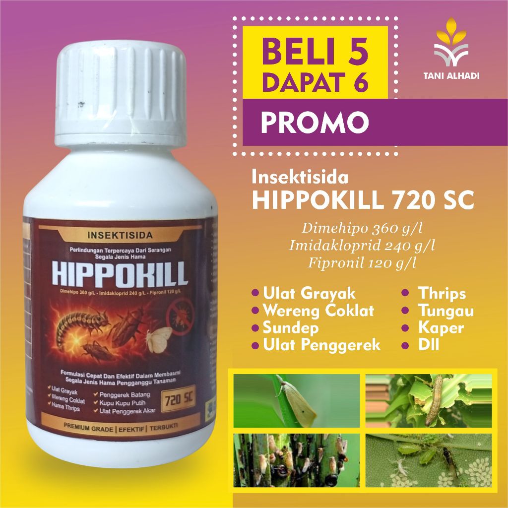 Jual HIPPOKILL 720SC 100ml - Insektisida Dimehipo, Imidakloprid ...