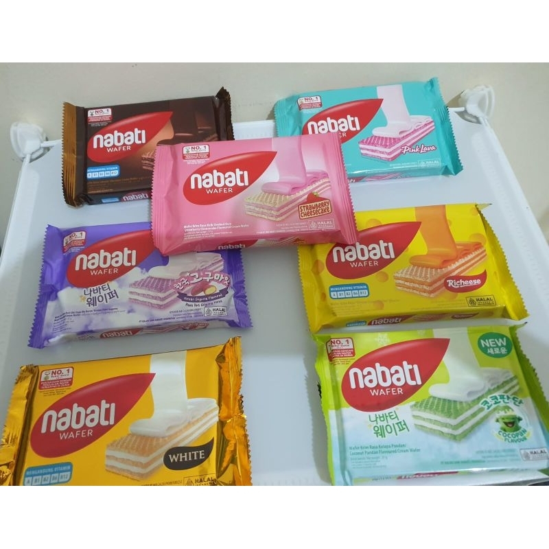 Jual Nabati Wafer 37 gram ( Isi 5 pcs ) | Shopee Indonesia
