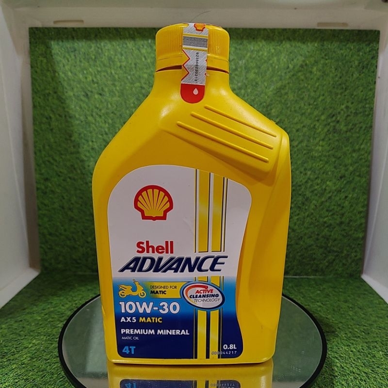 Jual OLI MESIN SHELL AX5 MATIC 800ML | Shopee Indonesia