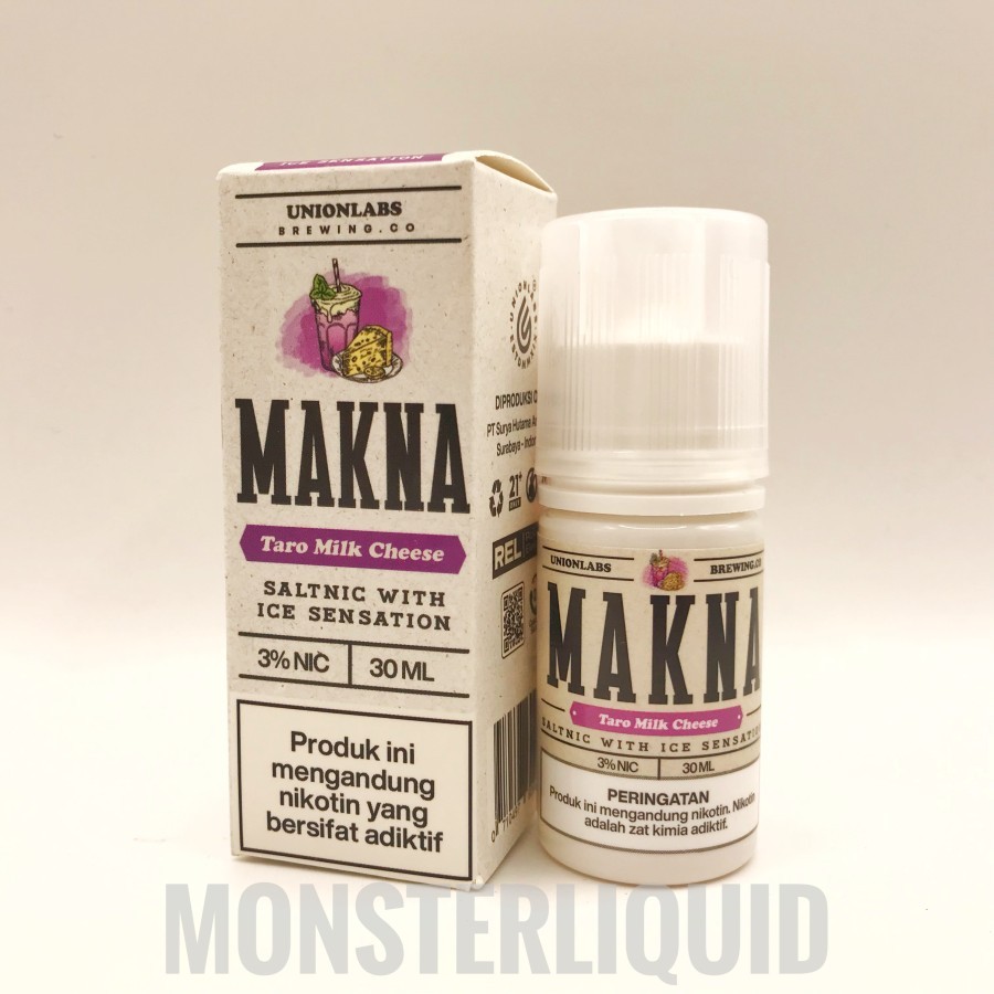 Jual SALT MAKNA V2 TARO MILK CHEESE WITH ICE SENSATION BY UNIONLABS ...