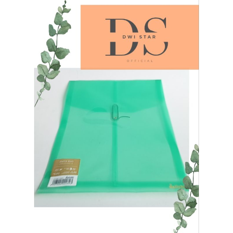 Jual Daichi Data Bag FC/Map tali dokumen/Map Tali transparan/Map tali ...