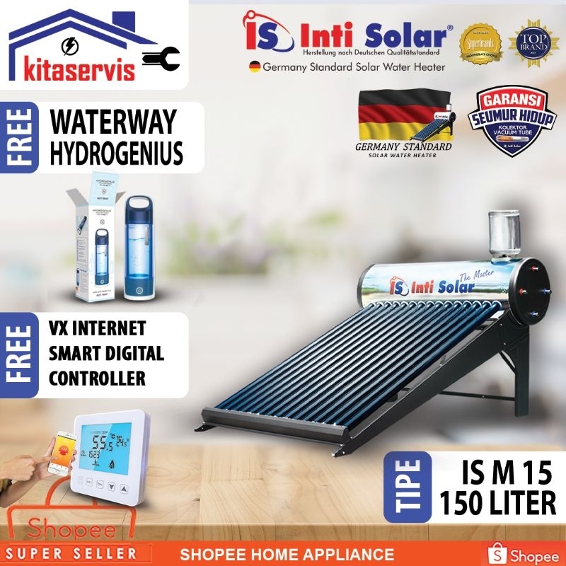 Jual INTI SOLAR THE MASTER 150 ltr PEMANAS AIR SURYA Intisolar Water ...