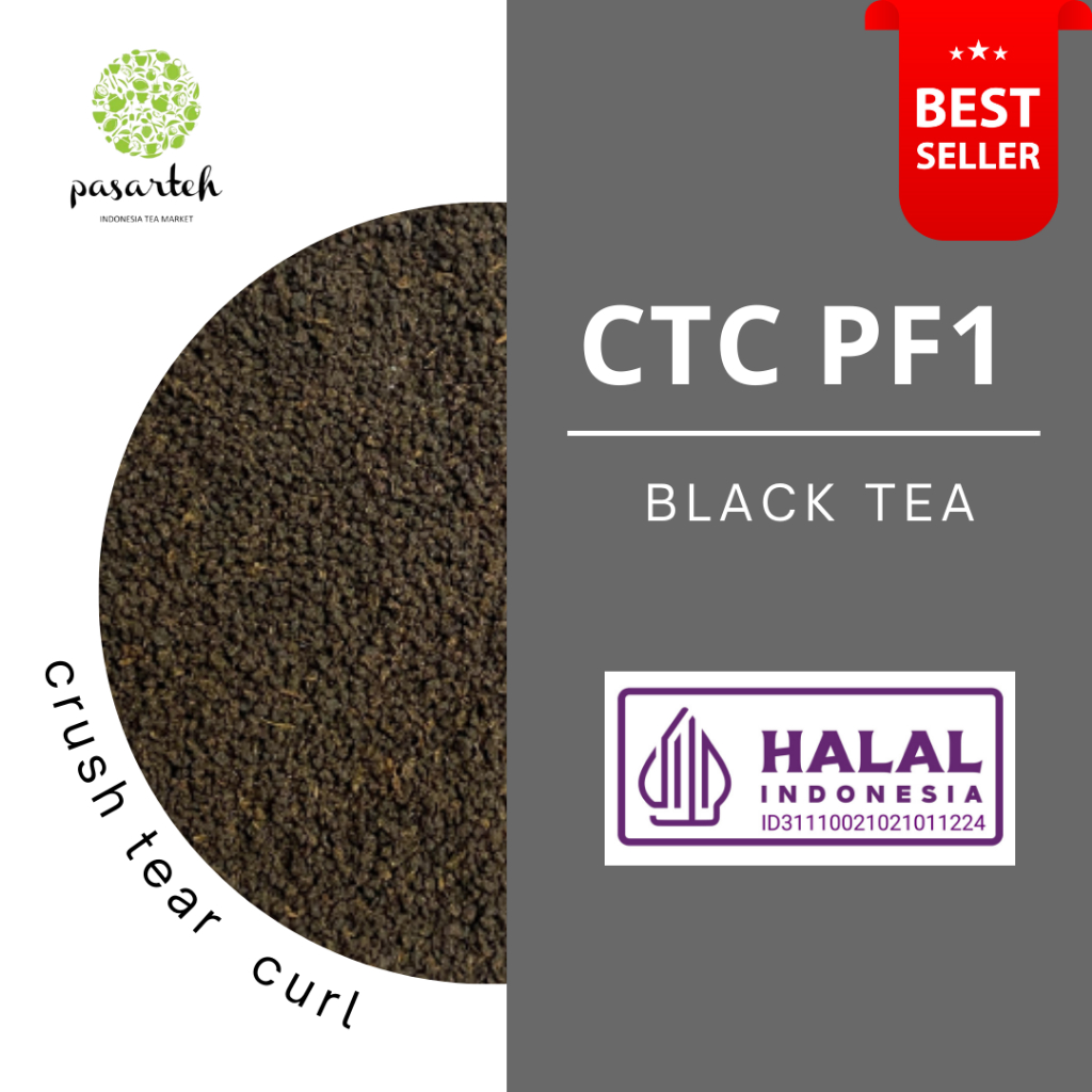 Jual [ pasarteh ] CTC PF1 | Teh Hitam CTC | Black Tea I Indonesian Tea ...