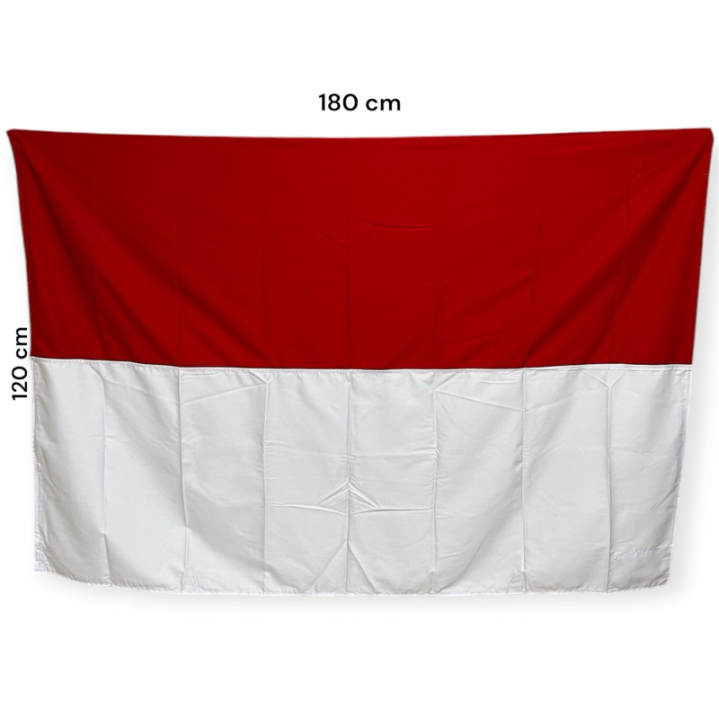 Jual Lancar Jaya Advertising Ready Bendera Merah Putih Bahan Drill ...