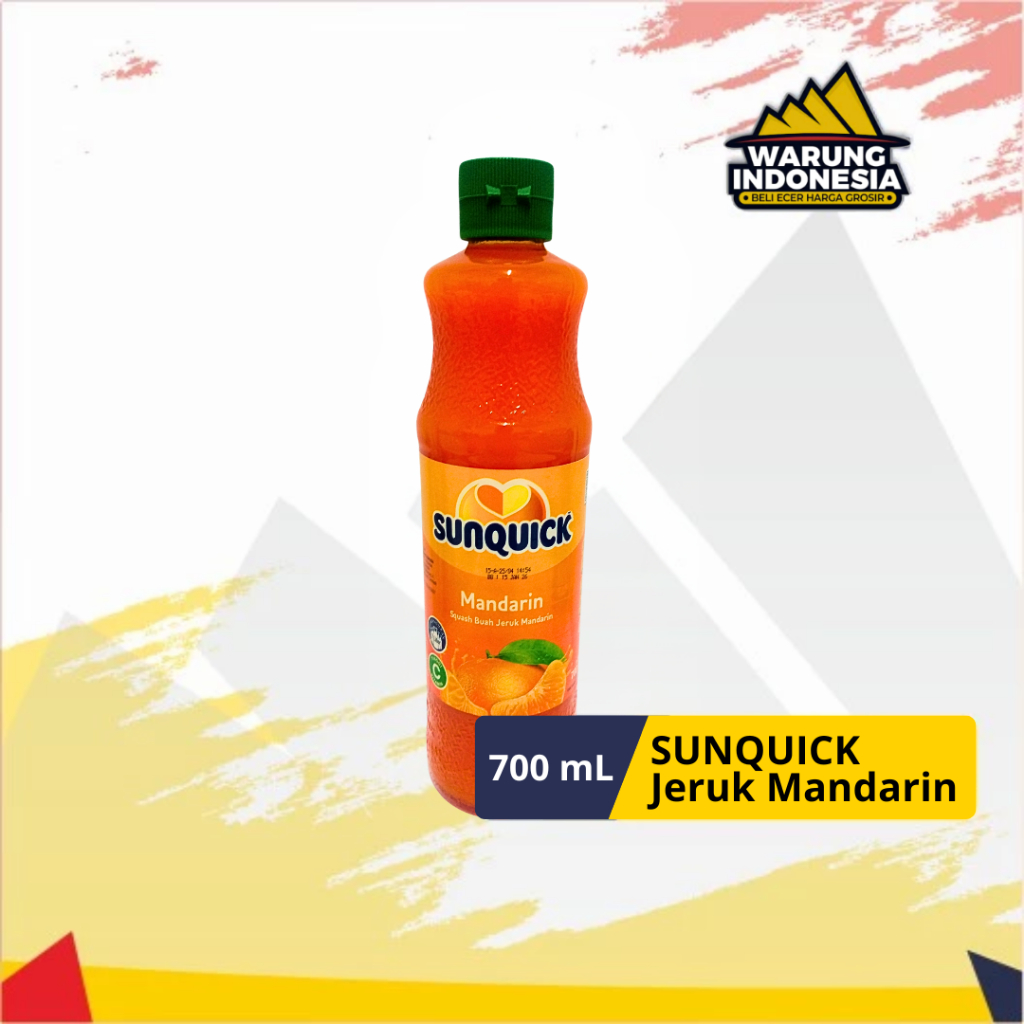 Jual Orange Squash Sunquick 800ml (Jeruk Mandarin) | Shopee Indonesia