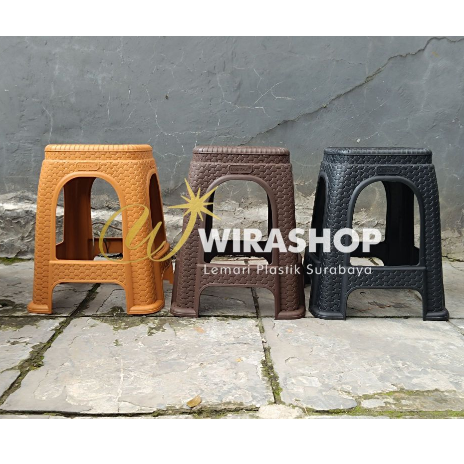 Jual Kursi Bakso Plastik Sumo Motif Rotan Bangku Kursi Warung Tebal ...