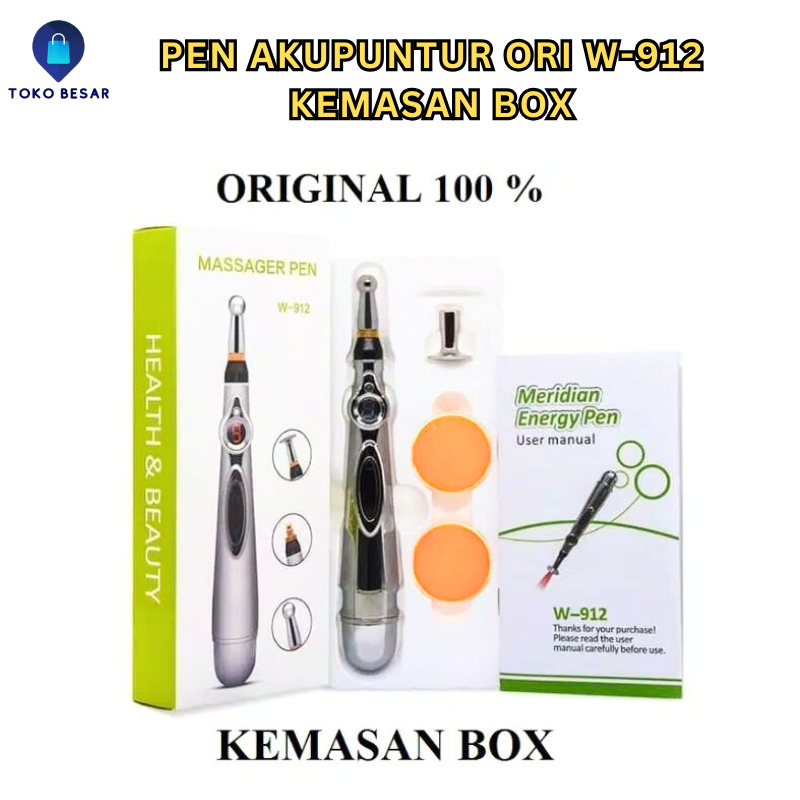 Jual Pen Akupuntur Alat Pijat Refleksi Kesehatan Tipe W-912 Alat Terapi ...