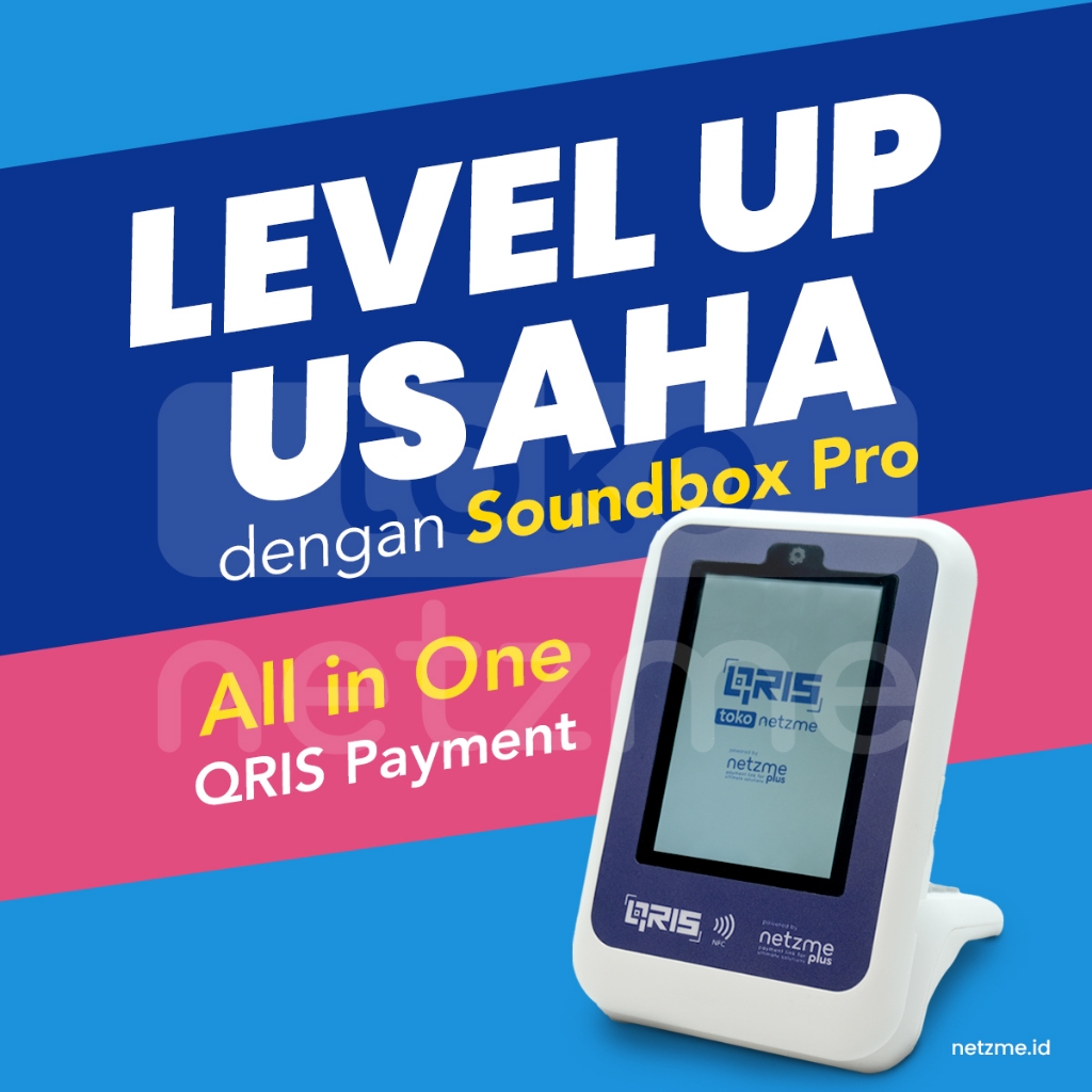 Jual QRIS Soundbox Pro Netzme | (Wajib Chat & Baca Deskripsi Sebelum ...