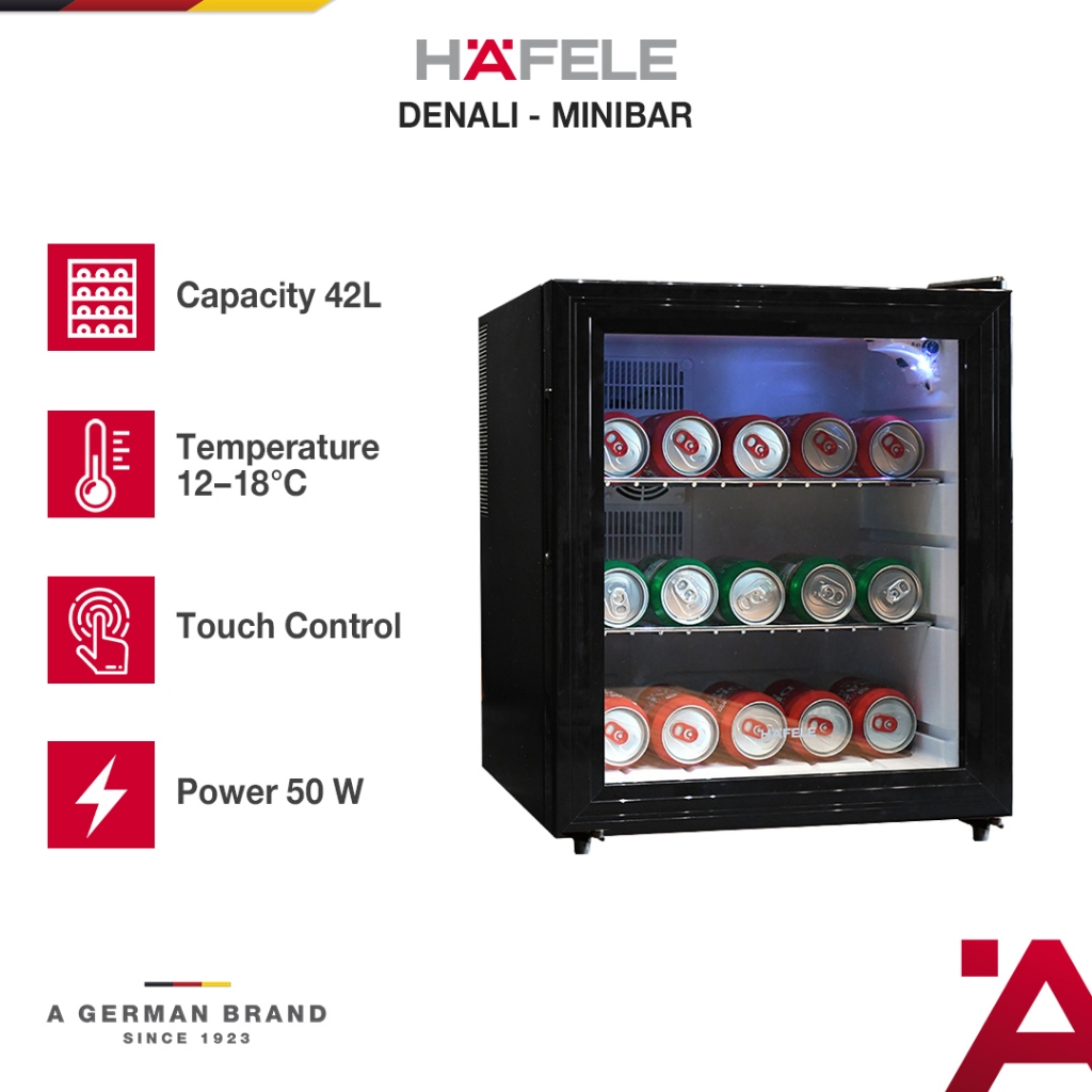 Jual Hafele Denali Mini Bar - Showcase Kulkas Mini Model Thermal Fridge ...