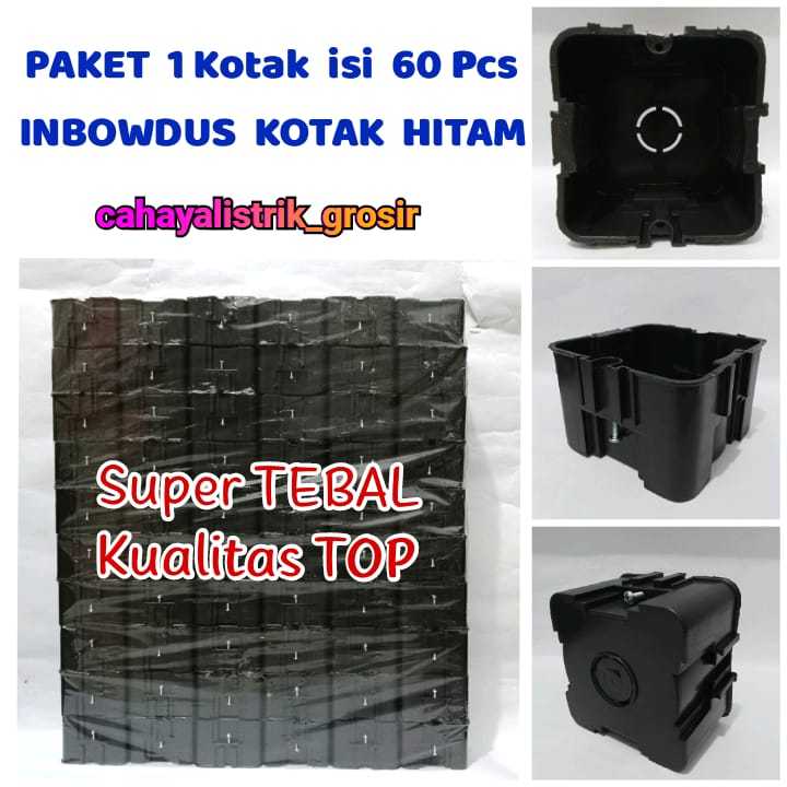 Jual INBOWDUS IB / INBODUS / EMBODUS/ INBOW DUS BULAT HITAM TEBAL Paket ...