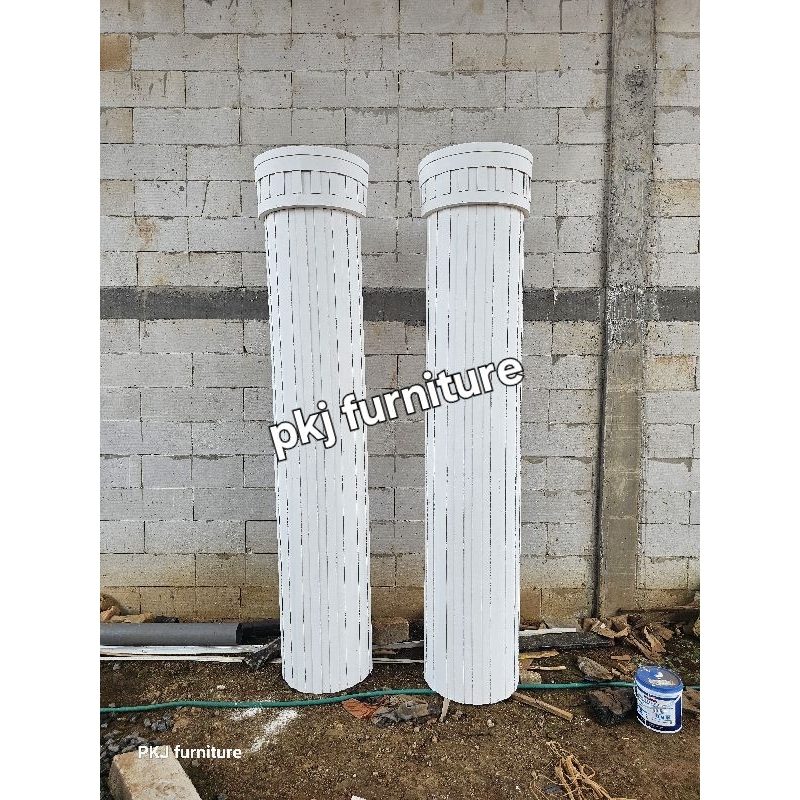 Jual pilar dekorasi pelaminan / pilar backdrop / wedding | Shopee Indonesia