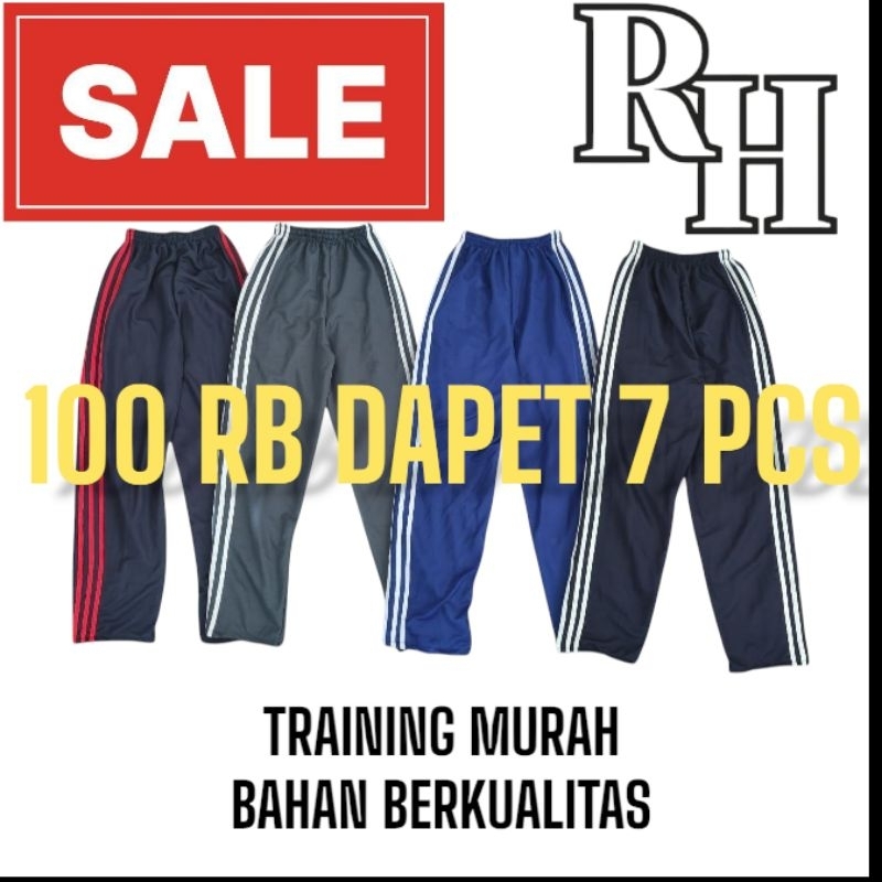 Jual Paket Usaha 7 pcs Celana Training Panjang Olahraga Dewasa Pria dan ...