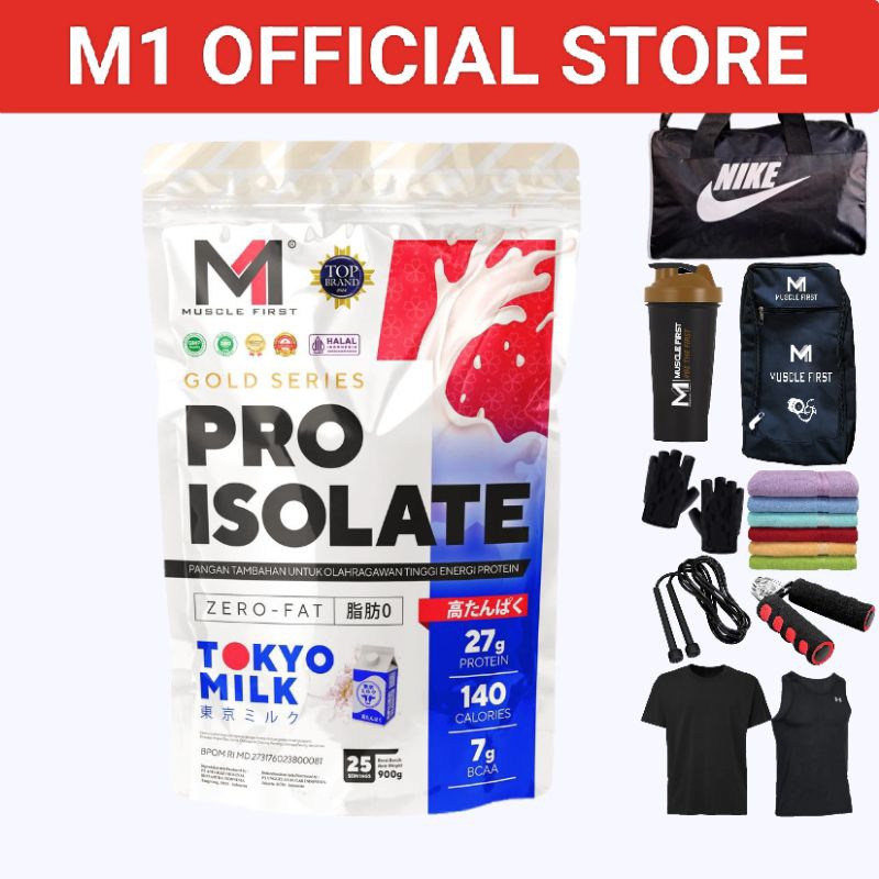 Jual PRO ISOLATE 2lbs 25serving Whey Protein Isolate Muscle First ...