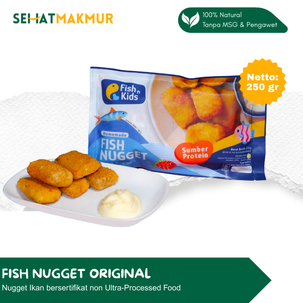 Jual Fish n Kids - Fish Nugget Original (Nugget Ikan Homemade, Non UPF ...