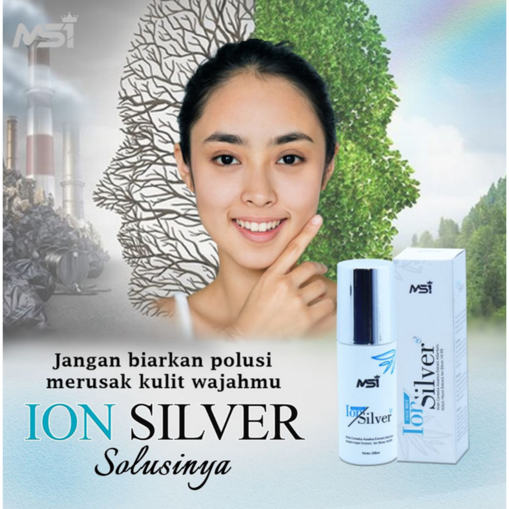 Jual Ion Silver MSI Original 100% Perawatan Kulit wajah dan badan ...