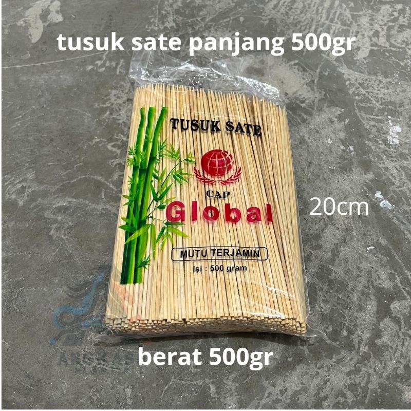 Jual (500 GR) Tusuk Sate / isi ±750 pcs / tusuk sate ayam good quality ...