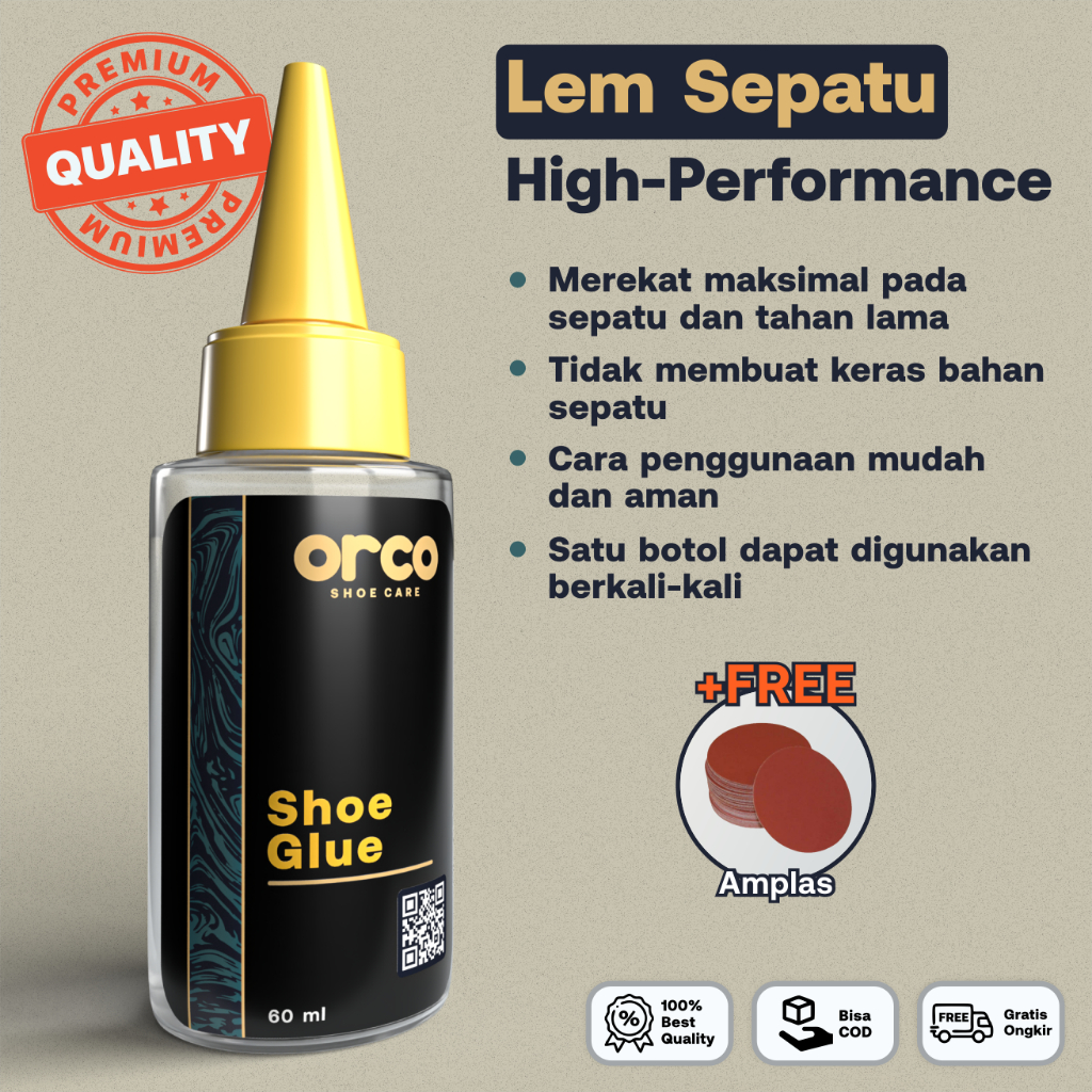 Jual Lem Sepatu Super Kuat Original - Shoe Glue High Performance - Lem ...