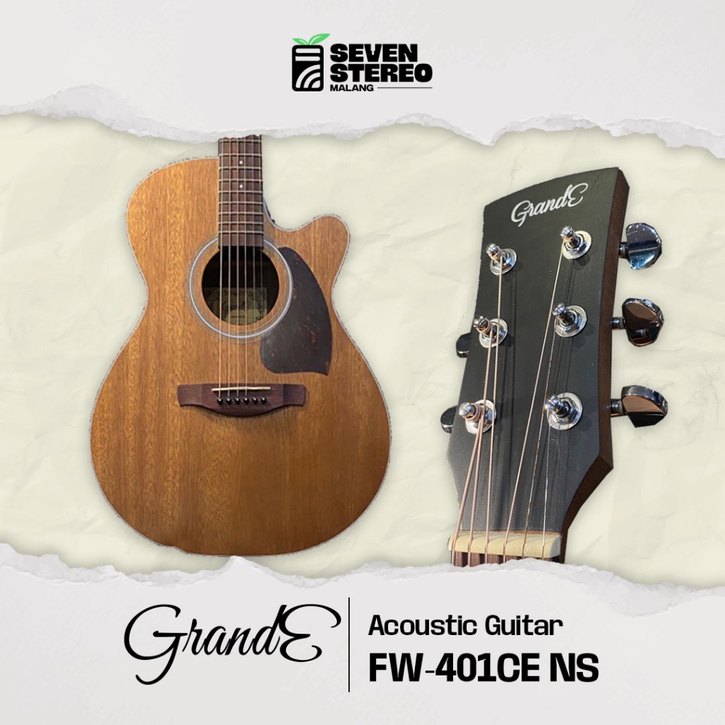 Jual Grande FW401CE NS Acoustic Guitar (Gitar Akustik + Preamp ...