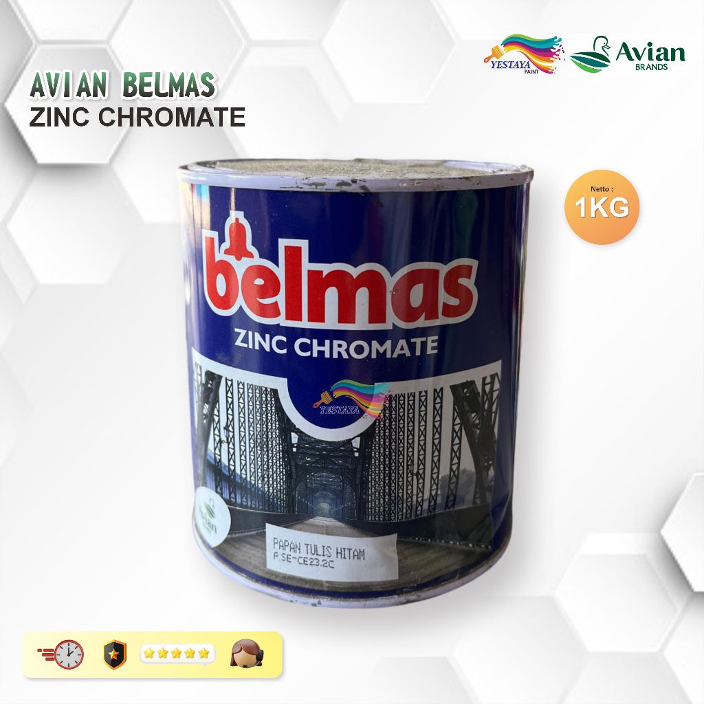 Jual Belmas Avian Cat Papan Tulis Warna Black 1 Kg ( LUAR P JAWA PAKAI ...