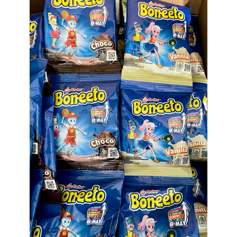 Jual BONEETO SACHET 25gr COKLAT & VANILA ( HARGA SATUAN ) | Shopee ...
