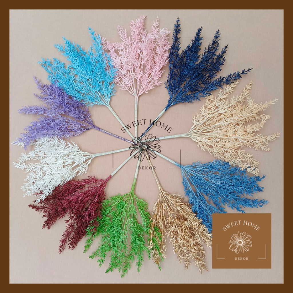 Jual Artificial Rice Grass Bunga Daun Plasu Tanaman Hias Dekorasi ...