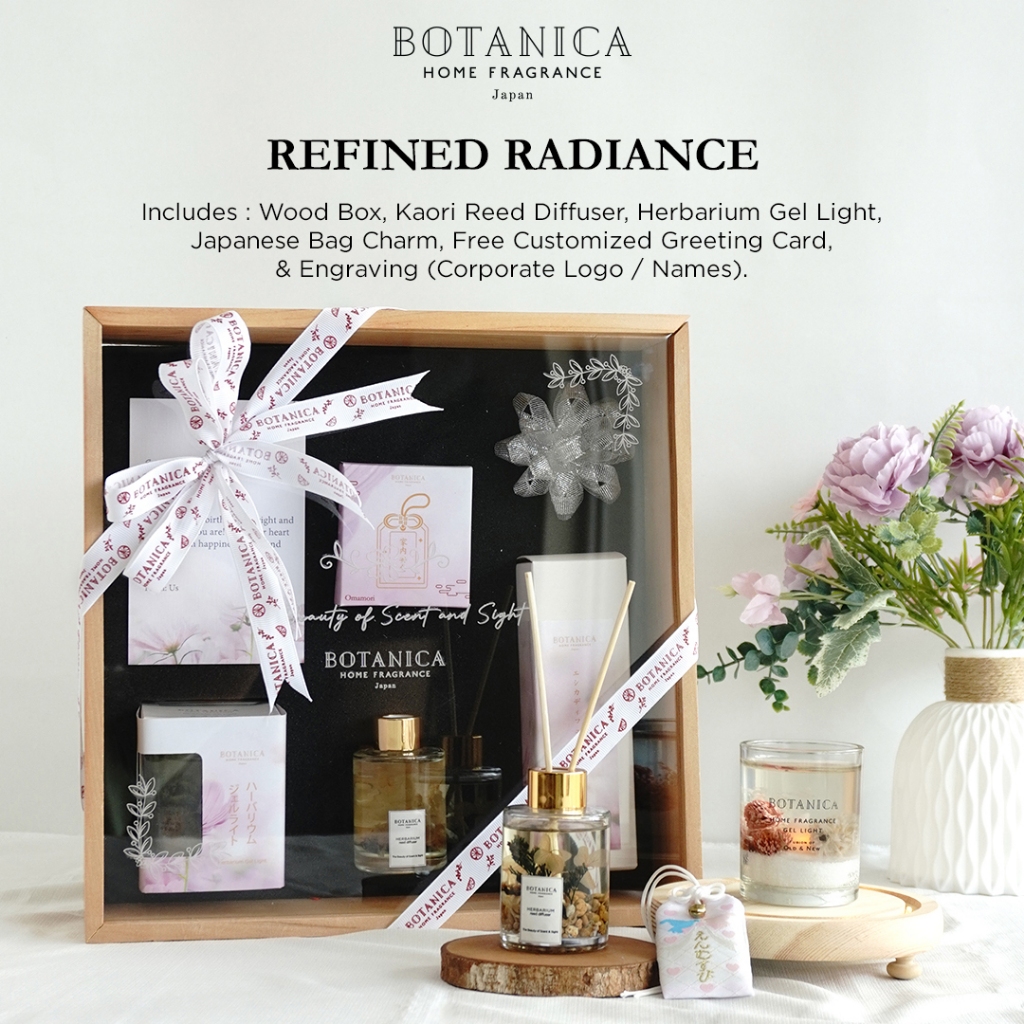 Jual Refined Radiance Gift Set Botanica Hampers Hadiah Parcel | Shopee ...
