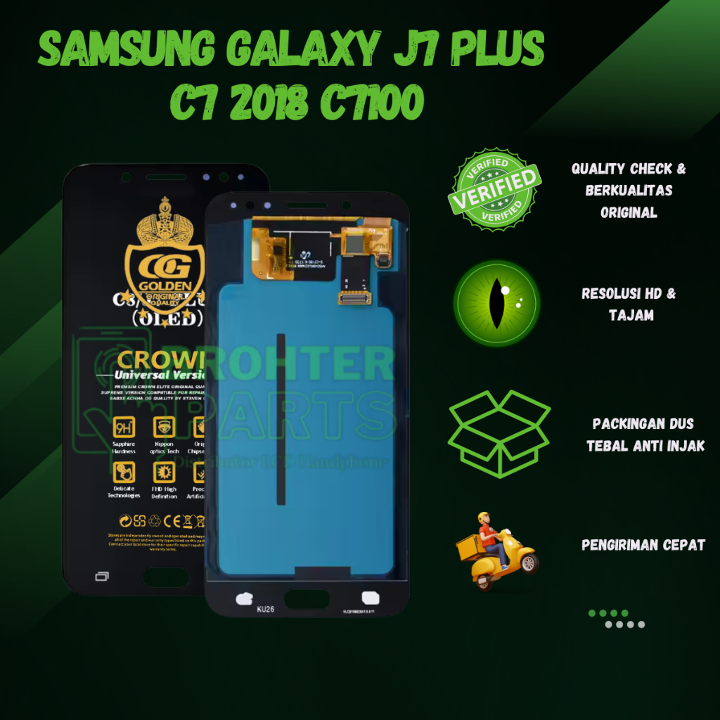Jual LCD SAMSUNG GALAXY J7 PLUS / (SAMSUNG GALAXY J7 PLUS) / C7 2018 ...