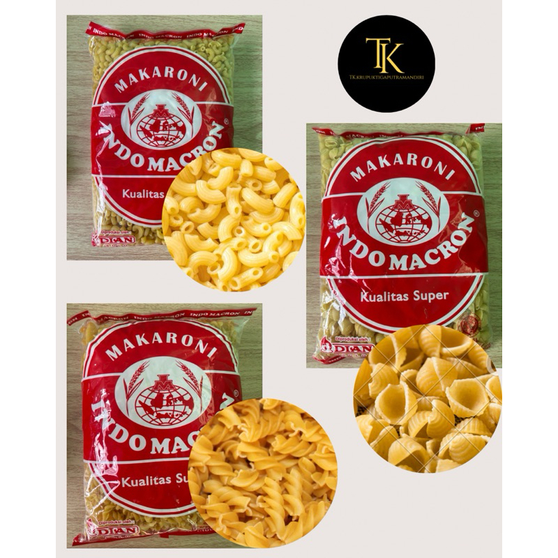 Jual makaroni spiral makaroni pipa makaroni kerang mentah makroni merk ...