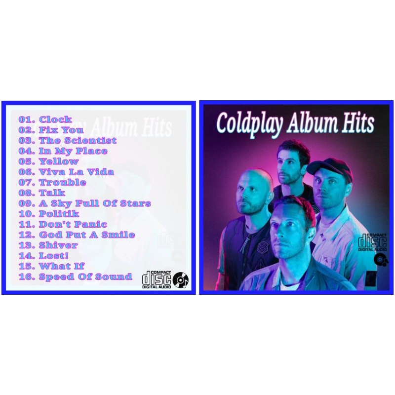 Jual KASET PROMOO CD ALBUM COLDPLAY terpopuler - kaset CD barat - kaset ...