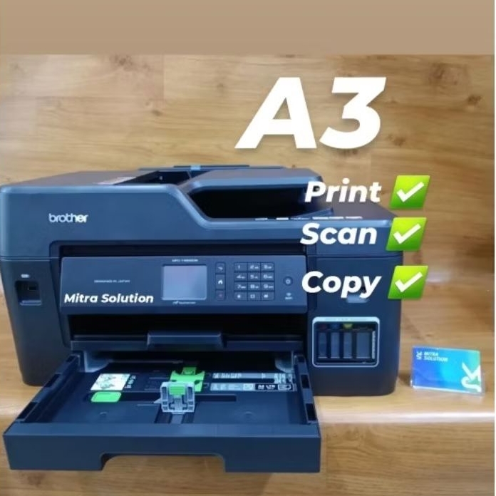 Jual BROTHER MFC T4500DW A3 PRINTER MULTIFUNCTION T4500 DW | Shopee ...
