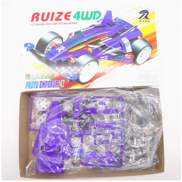 Jual Mainan Mini 4wd Rep, Tamiya Merk Ruize Proto Emperor ZX Super 1 ...