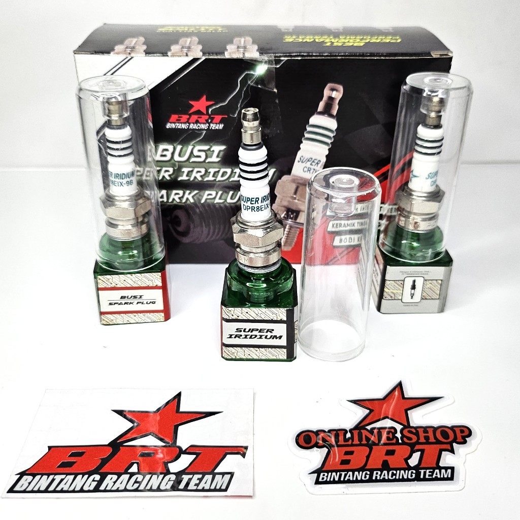 Jual BUSI BRT BUSI RACING IRIDIUM SUPER DPR8 TIGER GL PRO MAX CB 100 ...