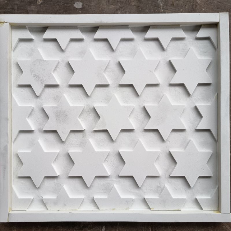 Jual CETAKAN MASIF PANEL DINDING UK 50×50 UKIRAN MESIN CNC BERBAHAN ...