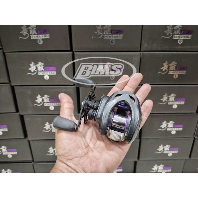Jual REEL BC DMK CHEETAH DC PLUS RATIO 8.5:1 HANDLE KIRI DRAG CLICKER | Shopee Indonesia