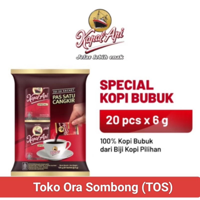 Jual KAPAL API SPECIAL MINI 6gr 10 sachet | Shopee Indonesia