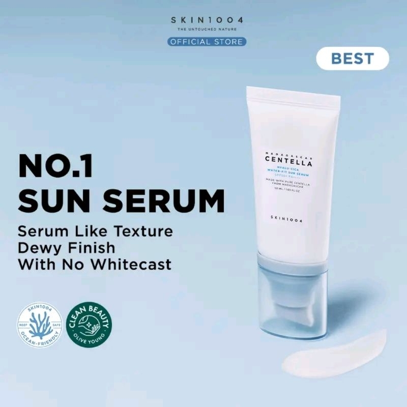 Jual SKIN1004 Madagascar Centella Hyalu-Cica Water-Fit Sun Serum SPF 50 ...