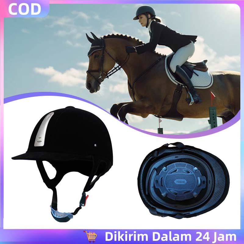 Jual Horse Riding Helmet Equestrian Helmet Helm Berkuda Premium Helm ...
