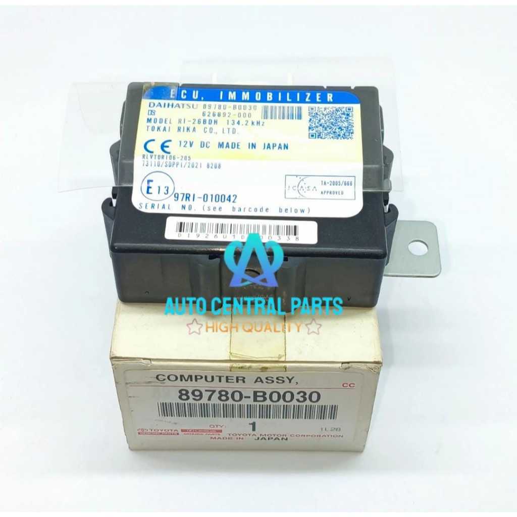 Jual ECU STATER ECU COMPUTER TOYOTA RUSH 89780-B0030 ASLI RESMI ...