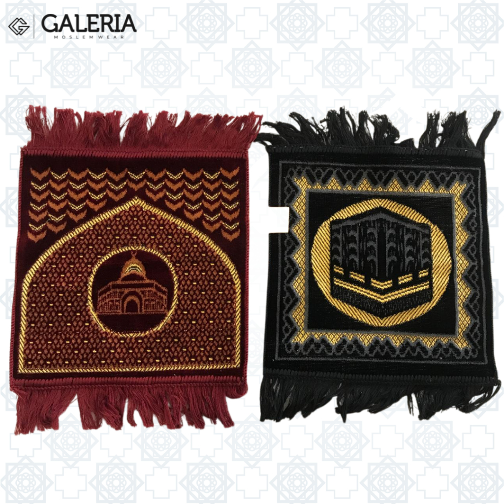 Jual Sajadah Persegi Turkish Travel Persegi Mini Kotak Muka Sujud Anak ...