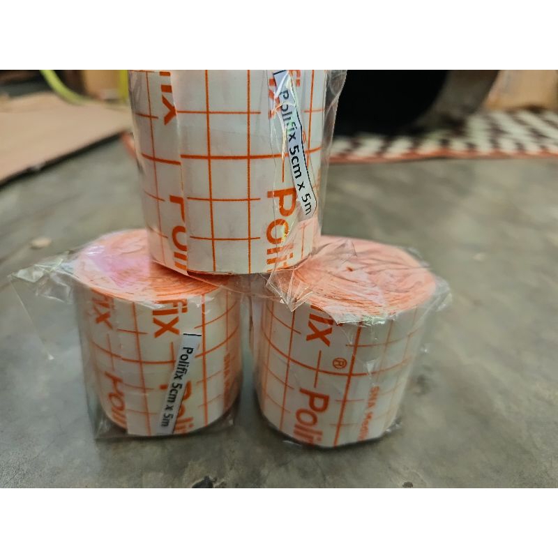 Jual POLIFIX 5CM X 5M PLASTER LUKA//LEMBARAN PENAHAN TUTUP LUKA ...