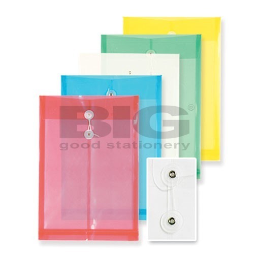 Jual Map Plastik Kancing Tali A4 / Envelope Dokumen Warna-Warni - BIG ...