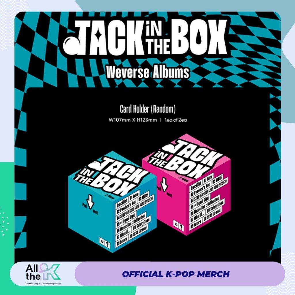Jual JHOPE (BTS) JACK IN THE BOS WEVERSE VER - Official Kpop Album ...