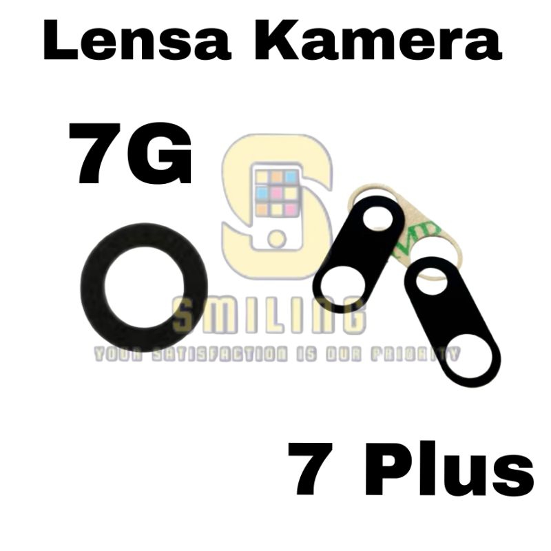 Jual LENSA KACA KAMERA BELAKANG IP 7 7G 7 PLUS 7+ 8 8G 8+ 8 PLUS NEW ...
