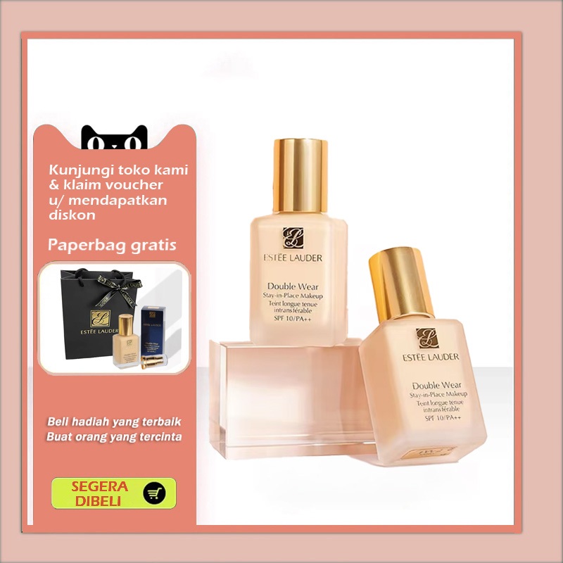 Jual Estee Lauder Double Wear Stay-in-Place Makeup esteelauder alas bedak cair 7ml/30ml#1W1#1W2 ...
