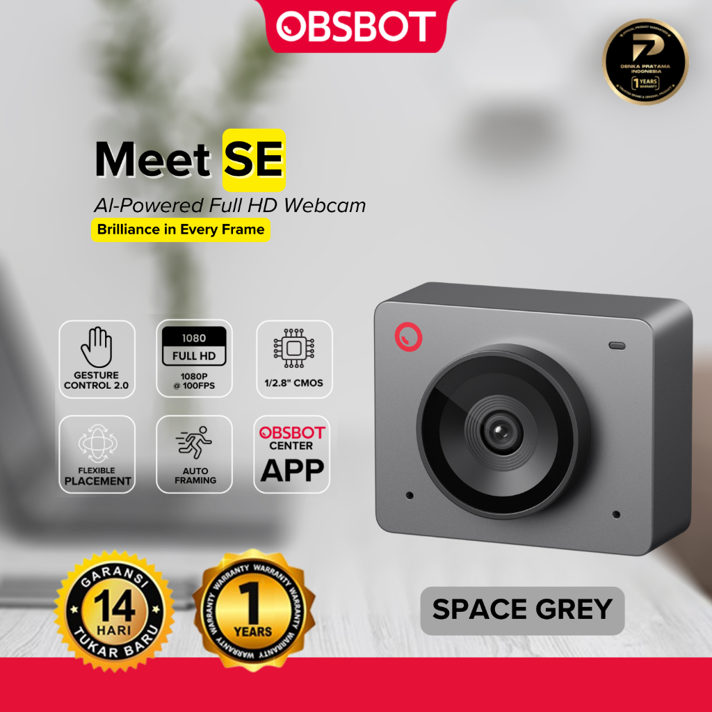 Jual OBSBOT Meet SE 1080P AI-Powered Webcam | Shopee Indonesia