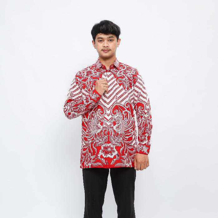 Jual BATIK SIMONET Baju Batik Premium Kemeja Batik Pria Dewasa Warna ...