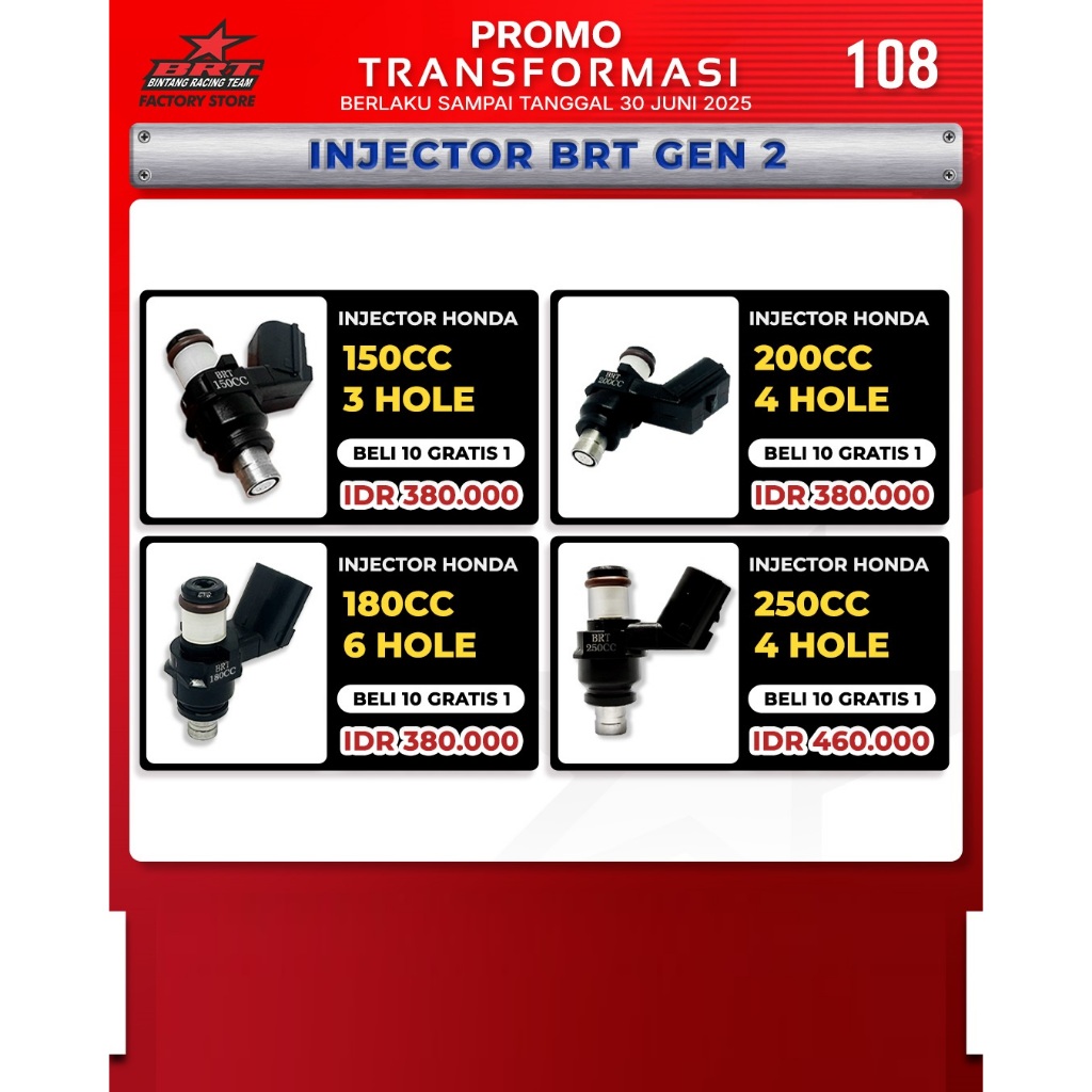 Jual INJECTOR ALL TYPE HONDA / UNTUK SEMUA MOTOR HONDA CRF 150 VARIO ...
